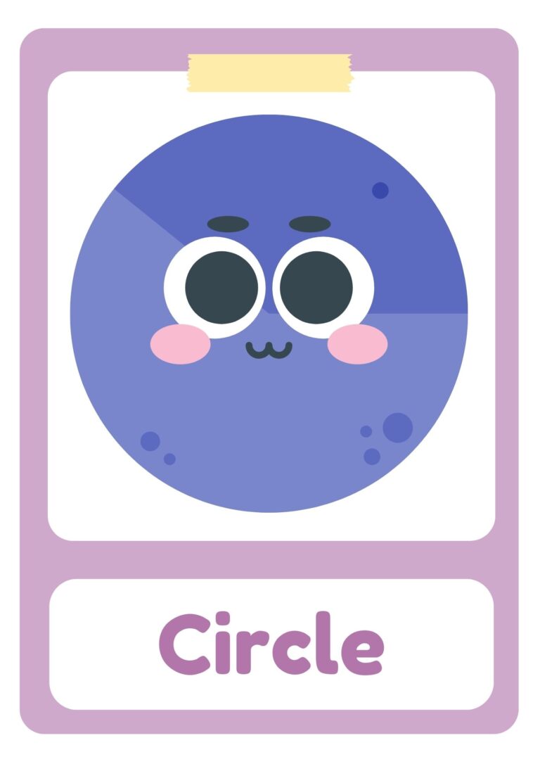 Shapes Flashcards – kidsburrow.com