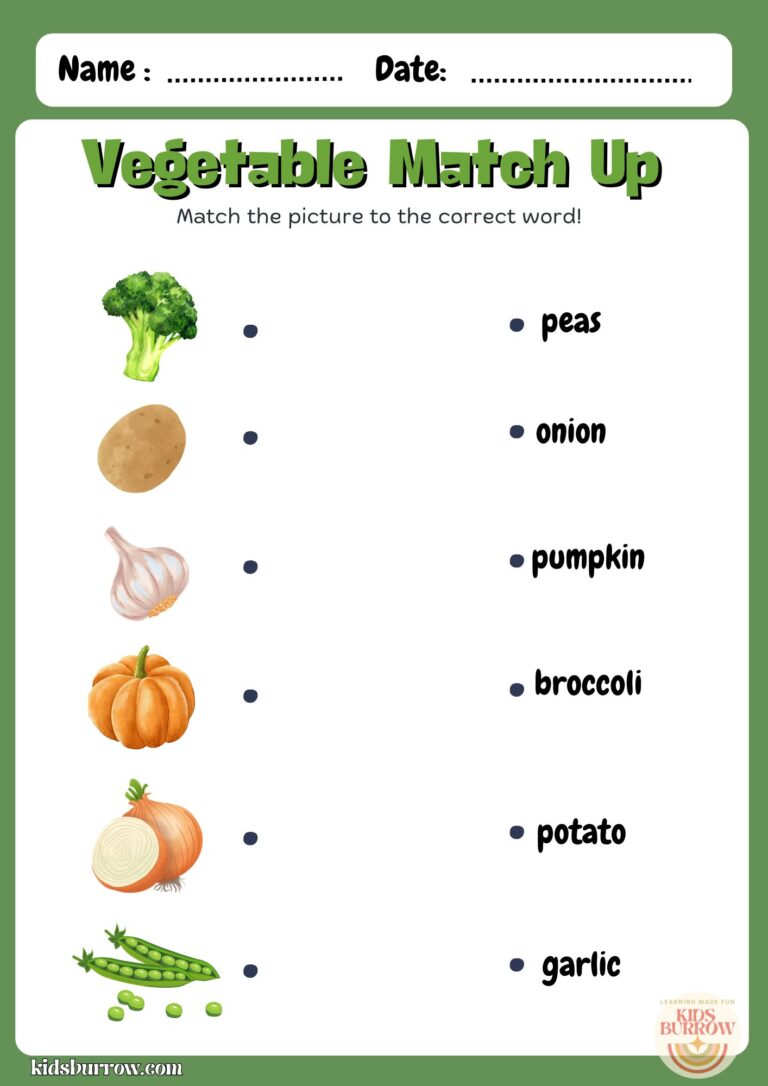 Fruits and Vegetables – kidsburrow.com